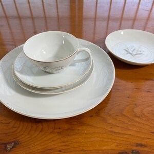 Vintage Kaysons Golden Rhapsody China Dinnerware Set - 50 Piece Service ...