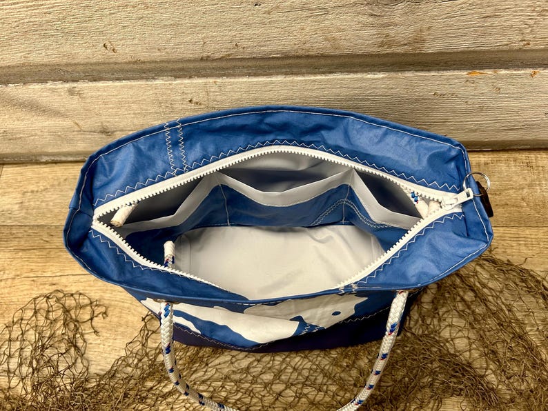 Recycled Sail Handbag; Nautical Purse - Etsy