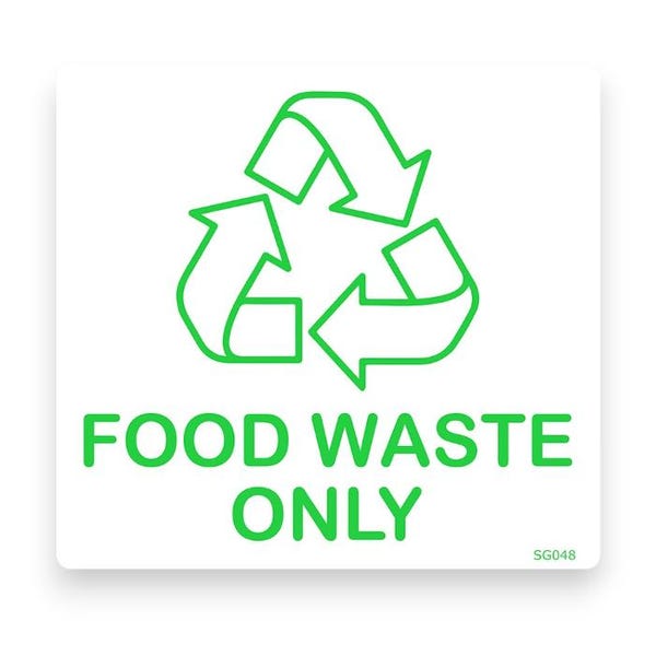 Food Waste Sign - Etsy UK