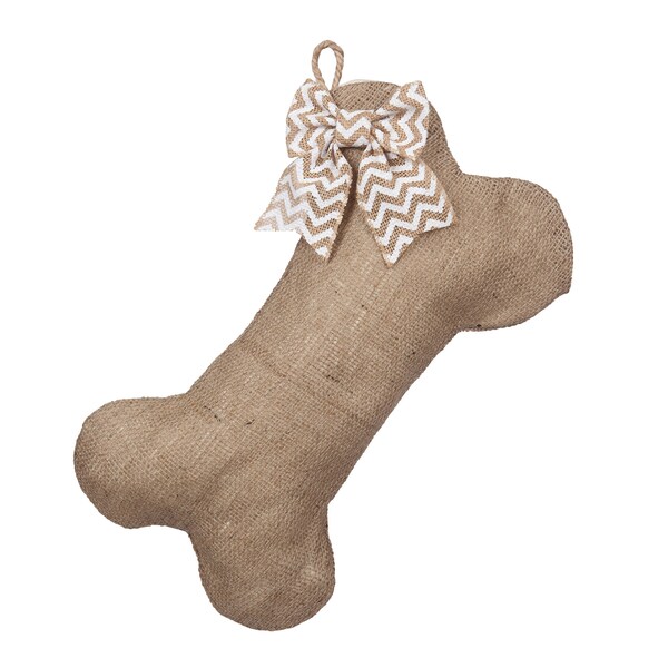 Burlap Dog Stocking - Etsy