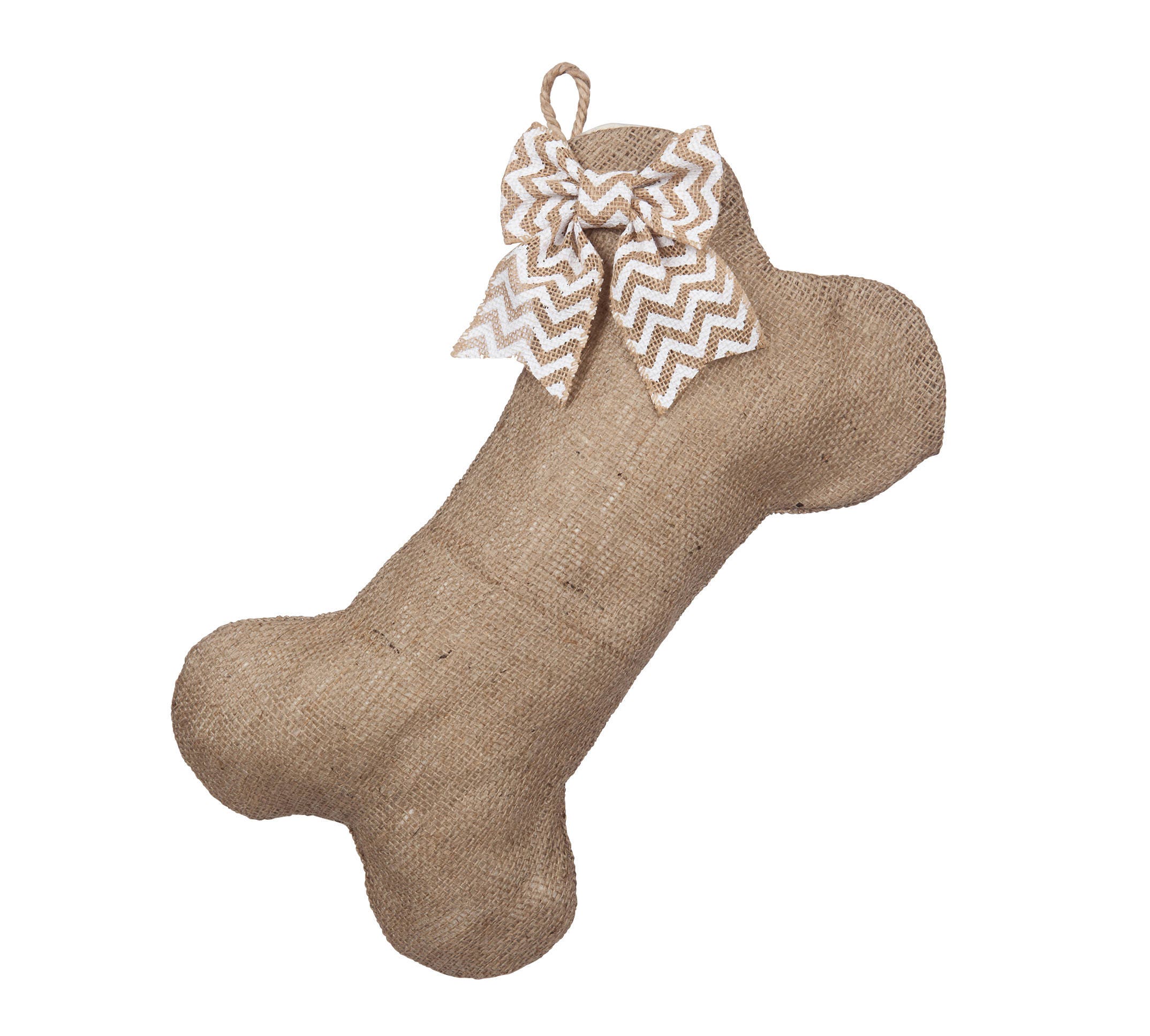 Dog Bone Stocking Template Clipart