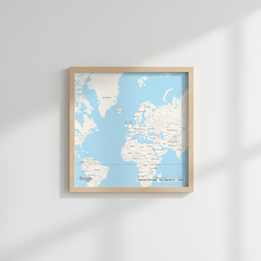 Custom Map Art Print Digital Download - Personalized City Map Poster ...