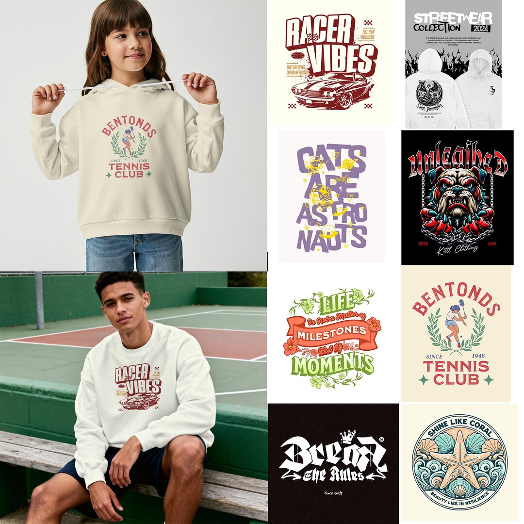 Urban Streetwear Sticker Pack PNG, Love What You Do & Break the Rules ...