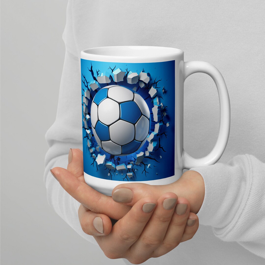 Soccer Ball Mug, Soccer Gift, Gift for Soccer Coach, Soccer Mug for Her ...