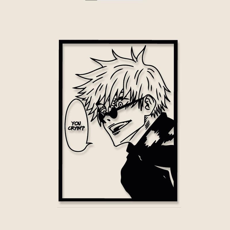 Gojo Manga Panels - Etsy