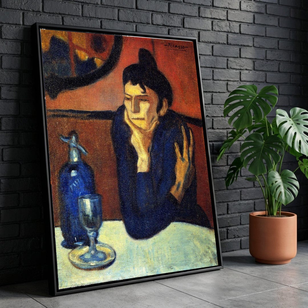 Henri Matisse Woman With Blue Bottle Canvas Print, Modern Home Decor - Etsy