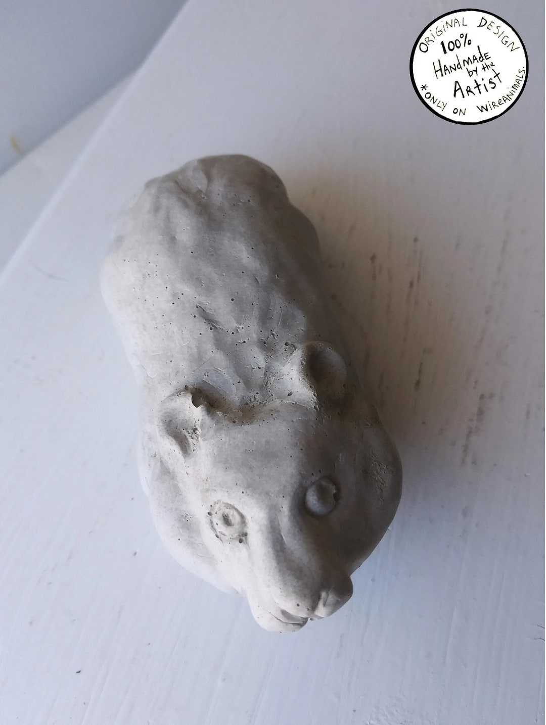 Pet Hamster - Life Sized Concrete Sculpture - Garden Art, Animal Statue ...
