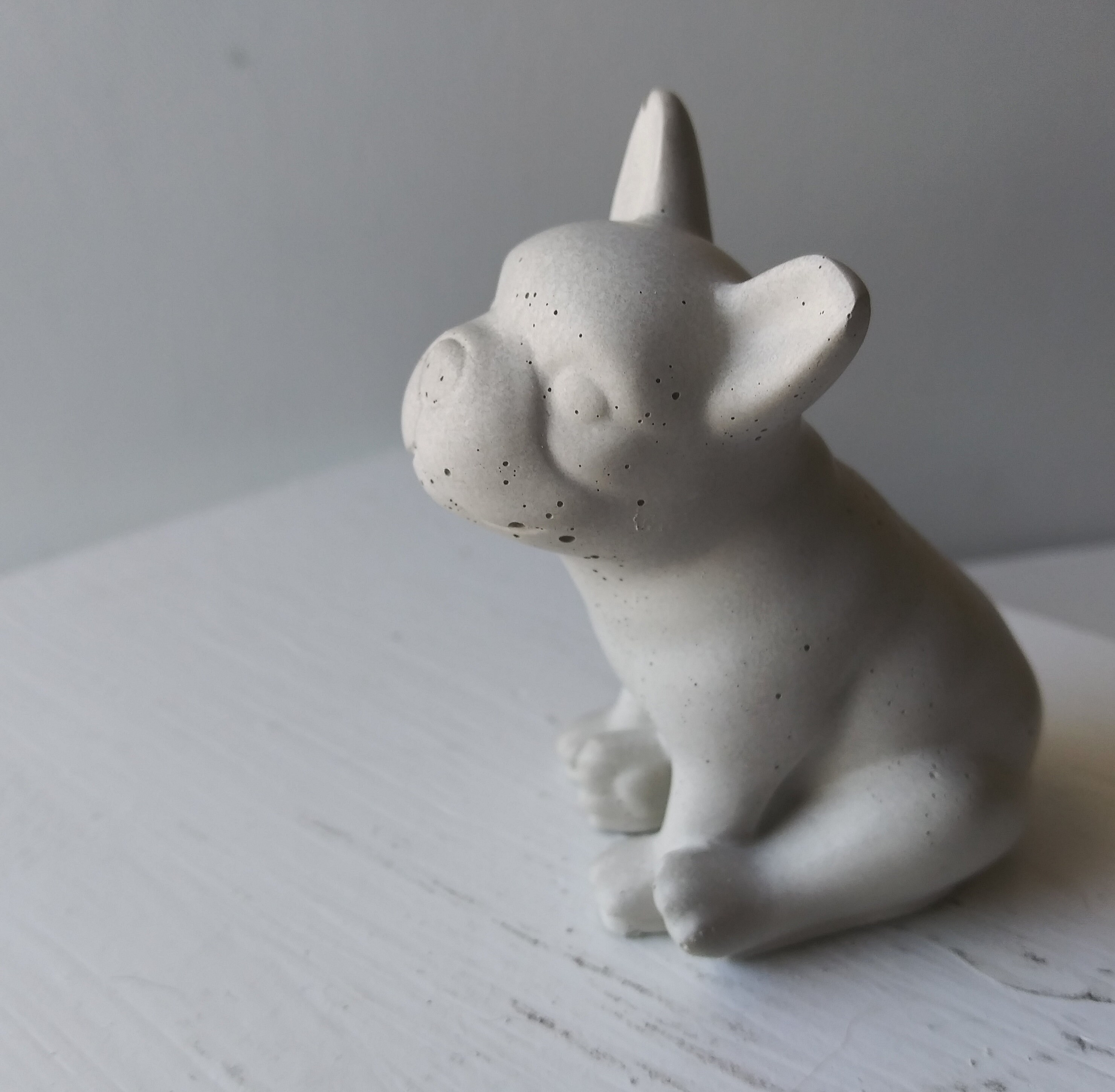 Concrete Dogs Small Dog Sculptures in Concret Gift for Dog - Etsy