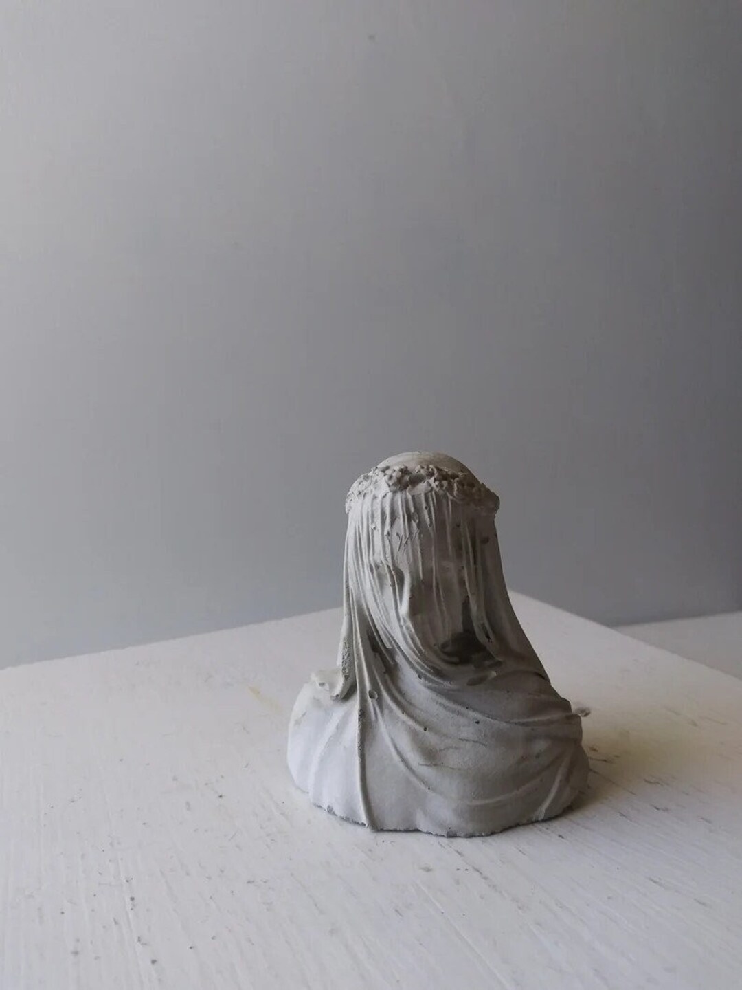 Veiled Lady Concrete Art Sculpture Indoor or Outdoor Garden Art ...