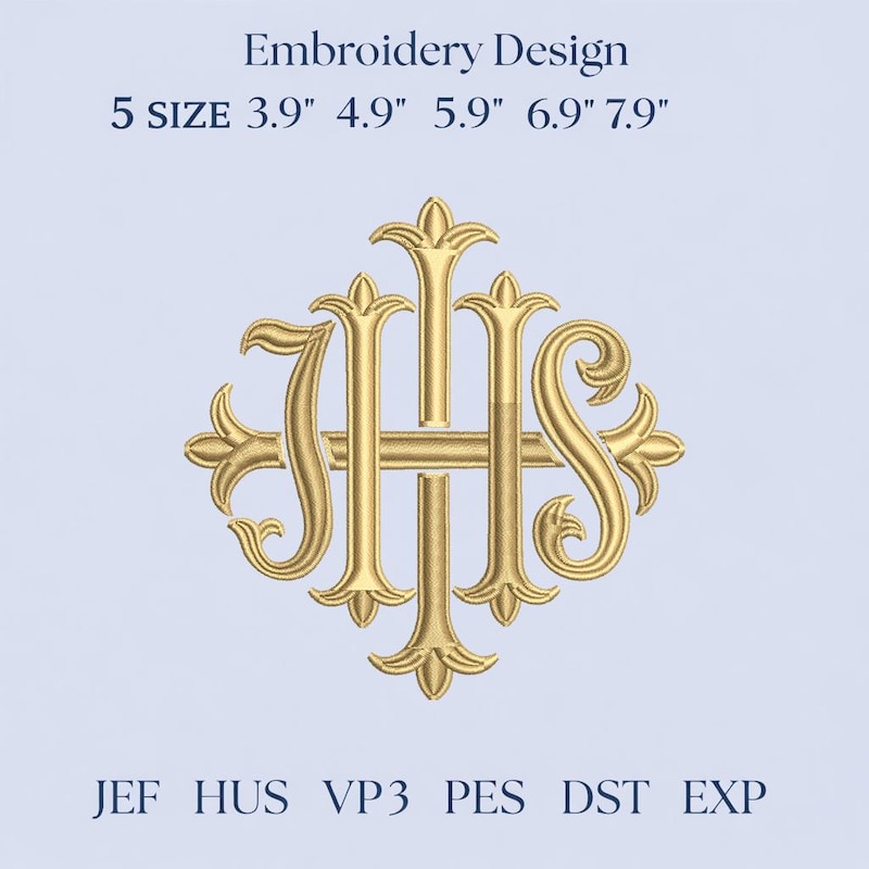 Jesus Christ Monogram - Etsy