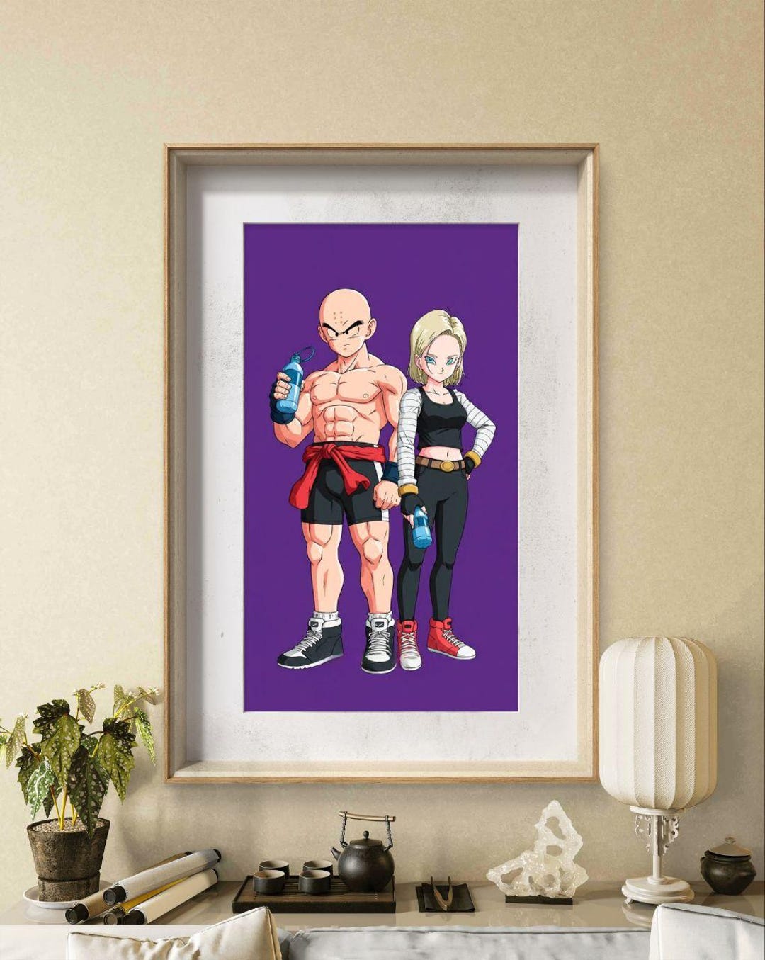 Anime Wall Art Printable – Anime Room Decor Digital Download, Otaku ...