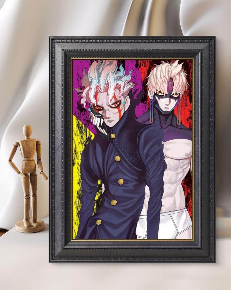 Anime Wall Art Printable – Anime Room Decor Digital Download, Otaku ...