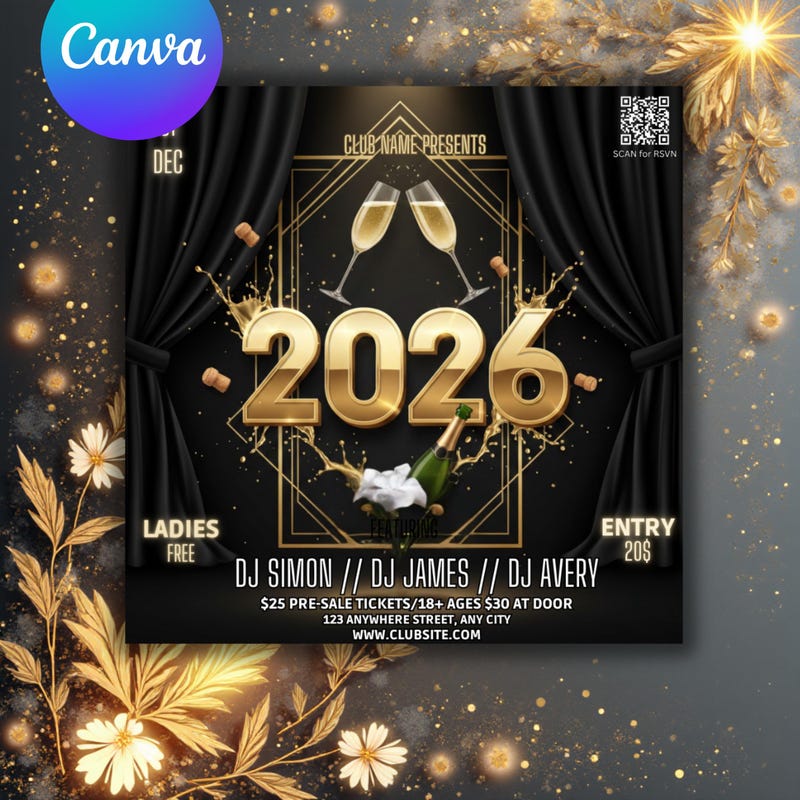 Gold Poster - Etsy