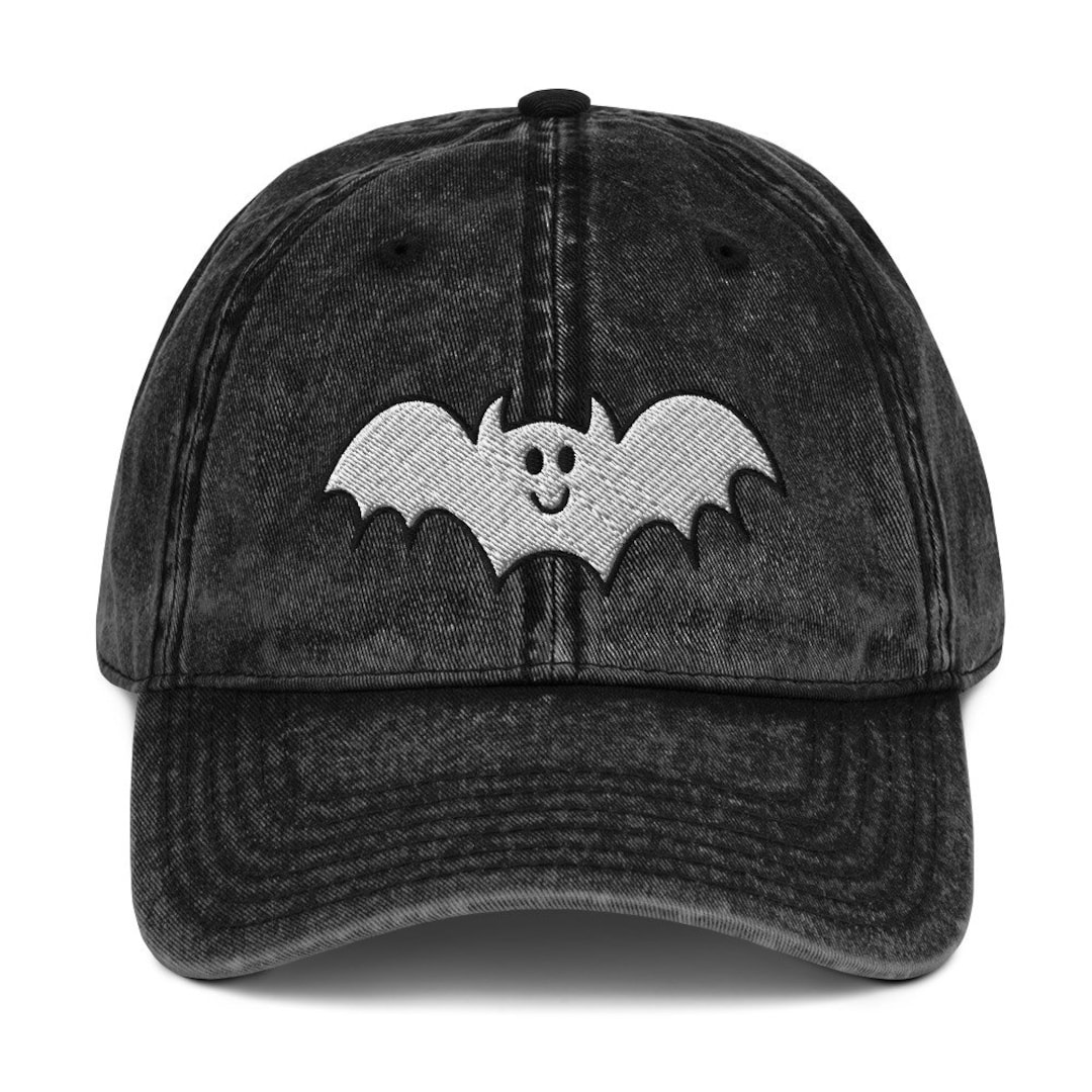 Vintage Halloween Retro Bat Dad Hat Spooky Fall Autumn - Etsy