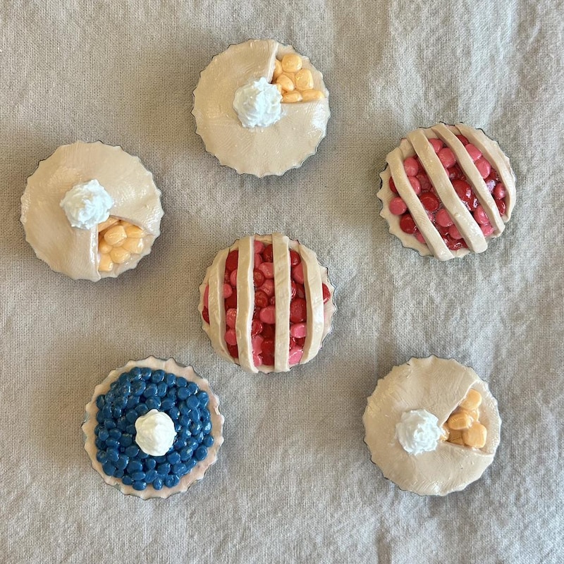 Pie Magnets for Fridge - Etsy