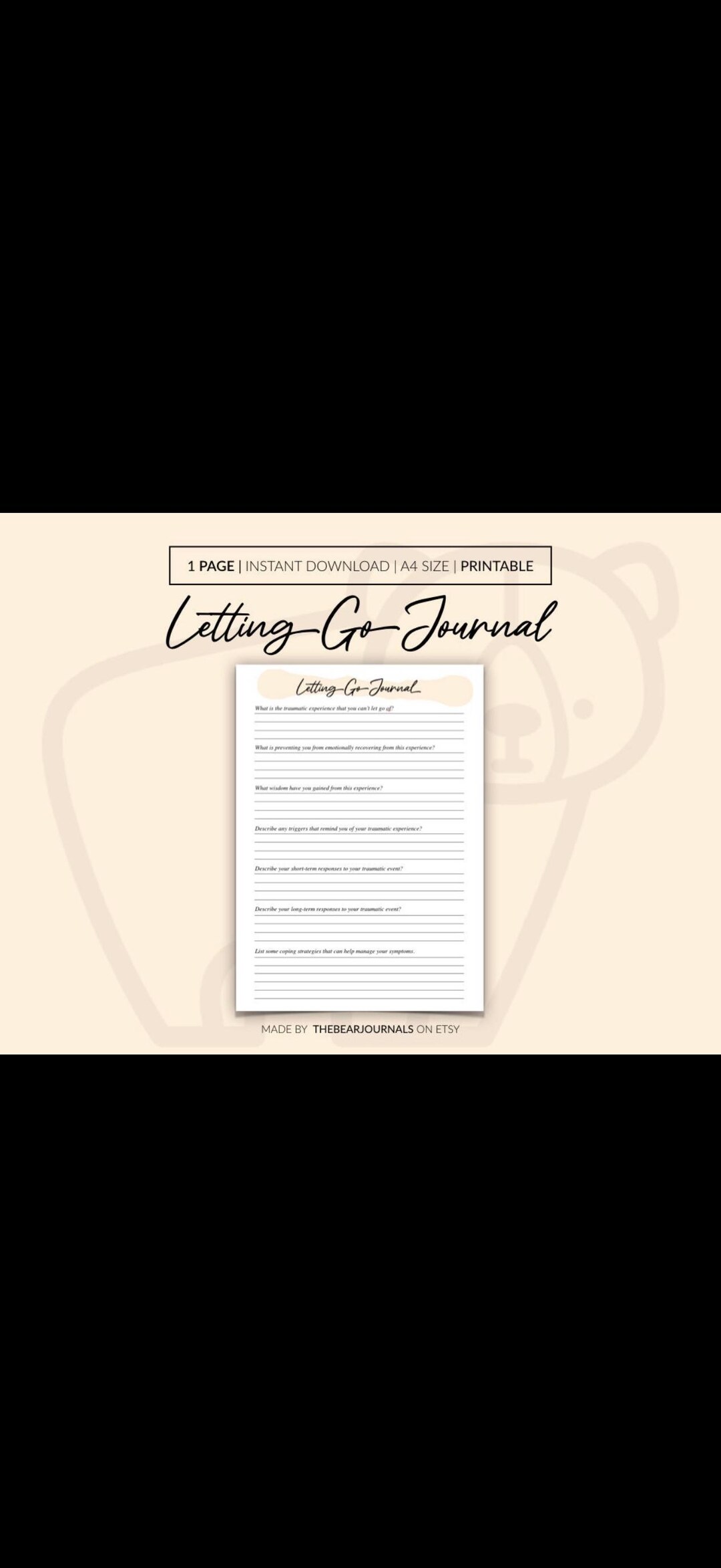 Guilt Without a Clear Cause Worksheet – Notice Undefined Guilt ...