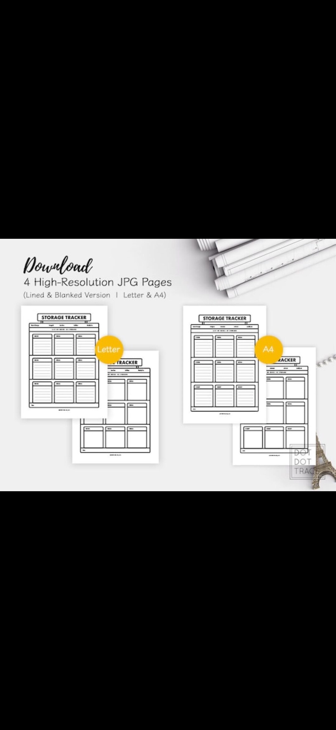 Secure Storage Locations Overview Printable | Offline Safe & Document ...