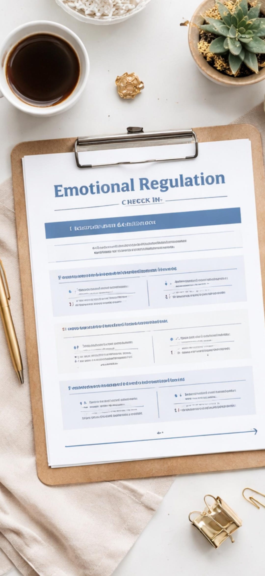 Emotional Regulation After Overwhelm Worksheet | Gentle Recovery ...