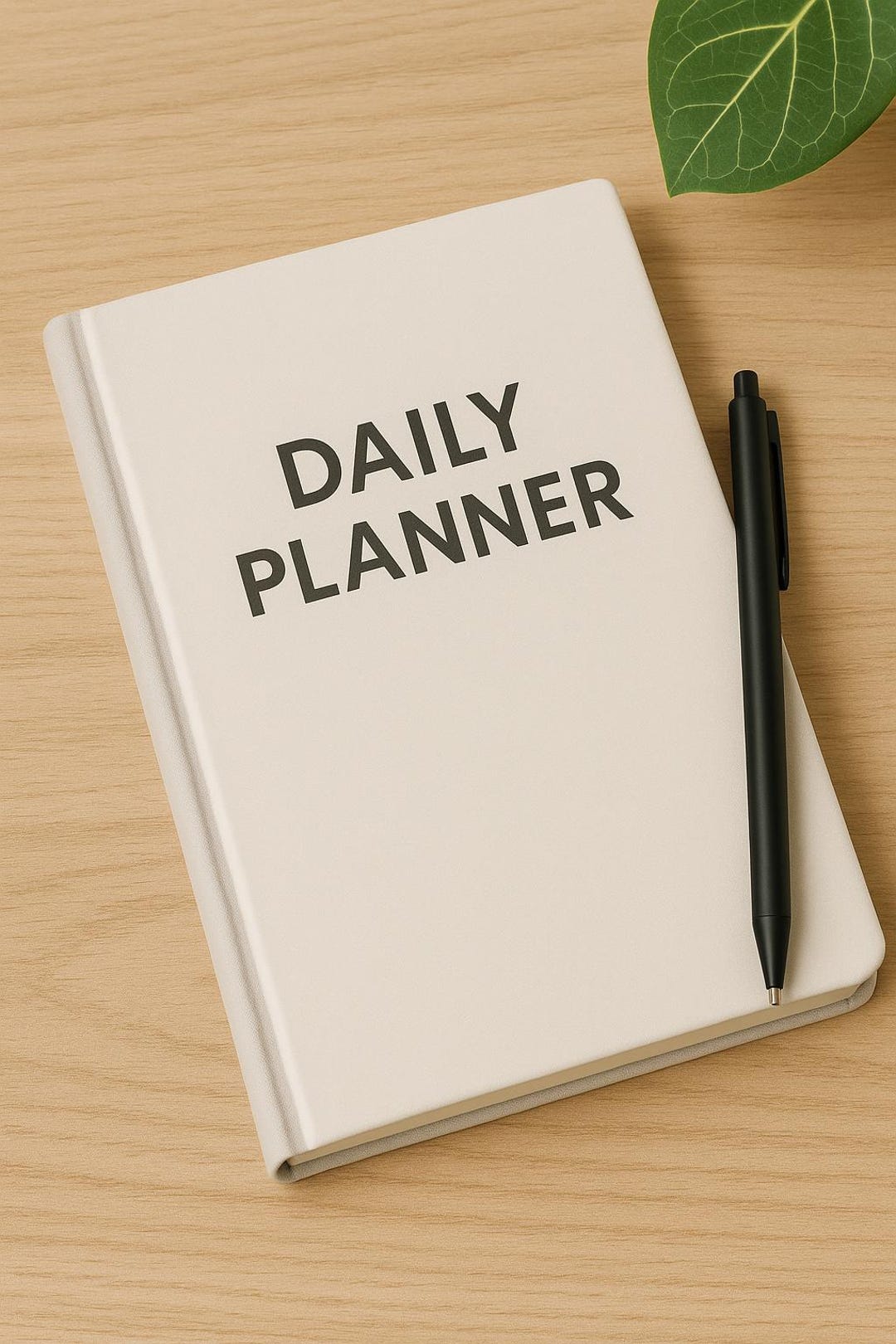 Daily Planner • One Page Printable • Minimalist Daily Schedule • To-do ...