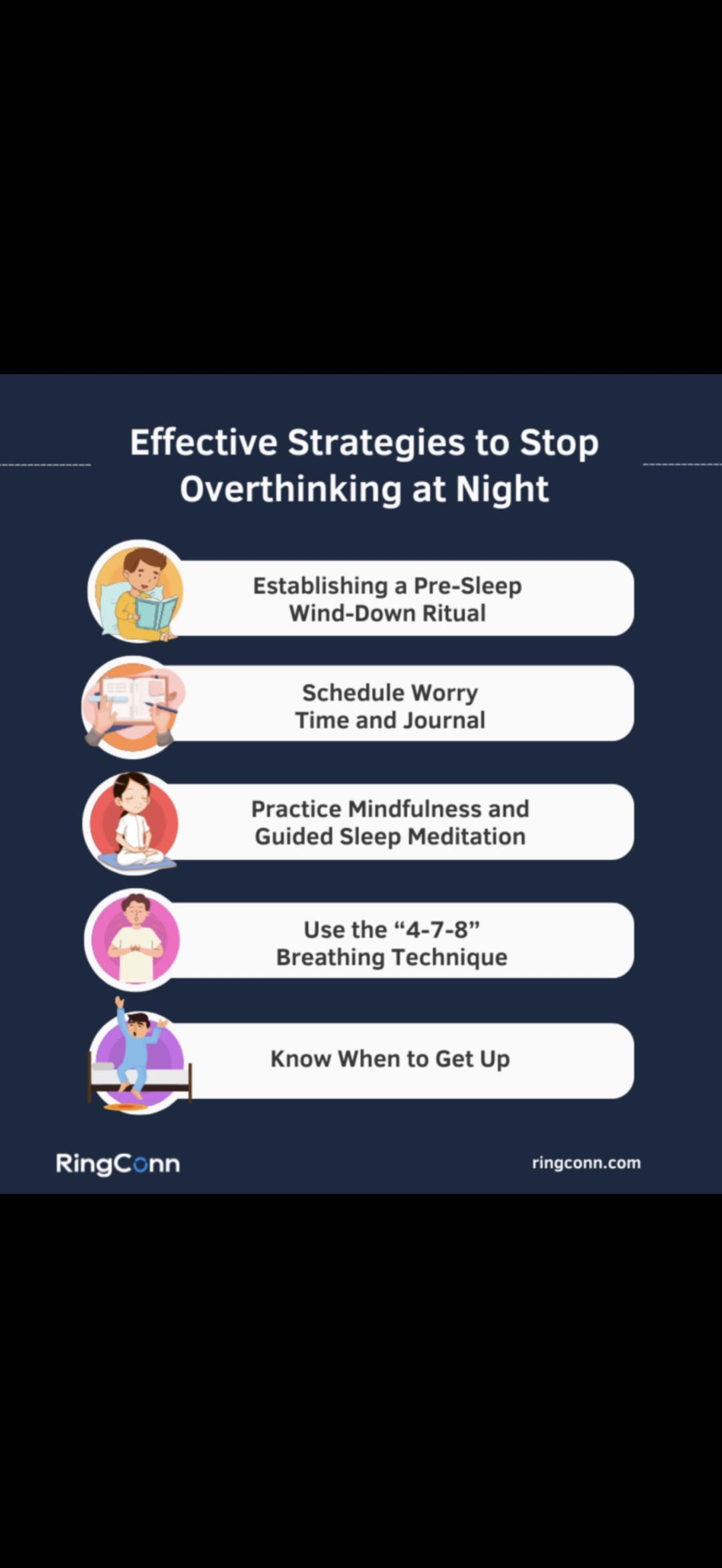 Overthinking Sleep Habits Worksheet | Quiet the Mind at Night & Build ...