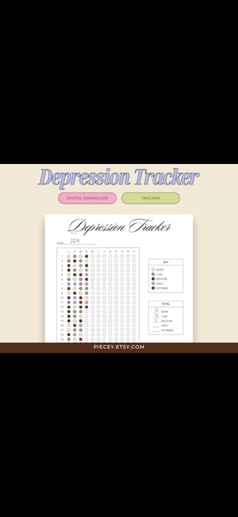 Depression Gentle Check in Printable | Emotional Check in Worksheet PDF ...