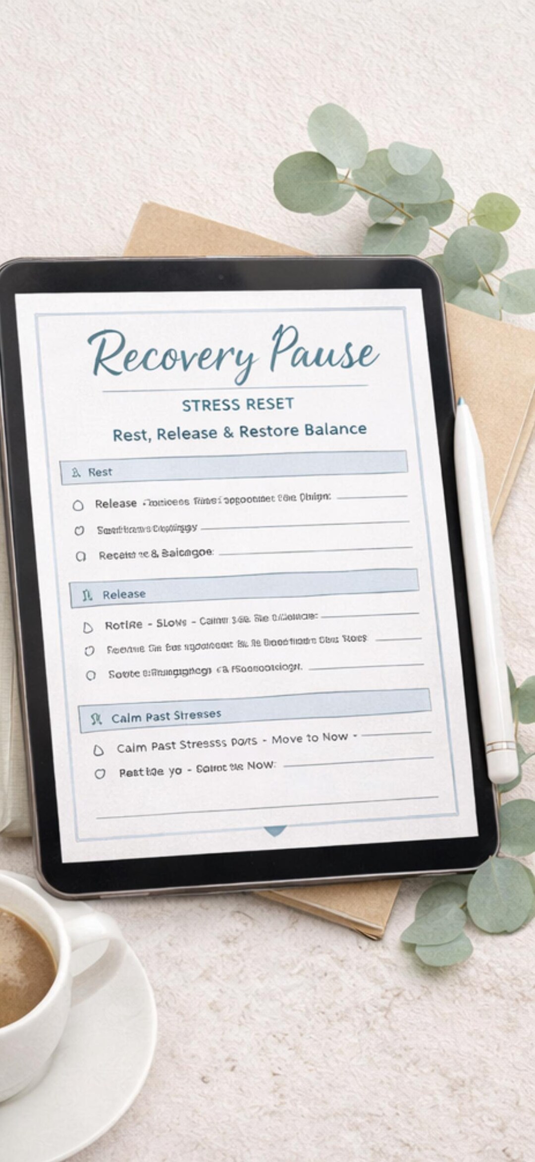 Emotional Resilience Check-in Worksheet | Recover After Setbacks ...