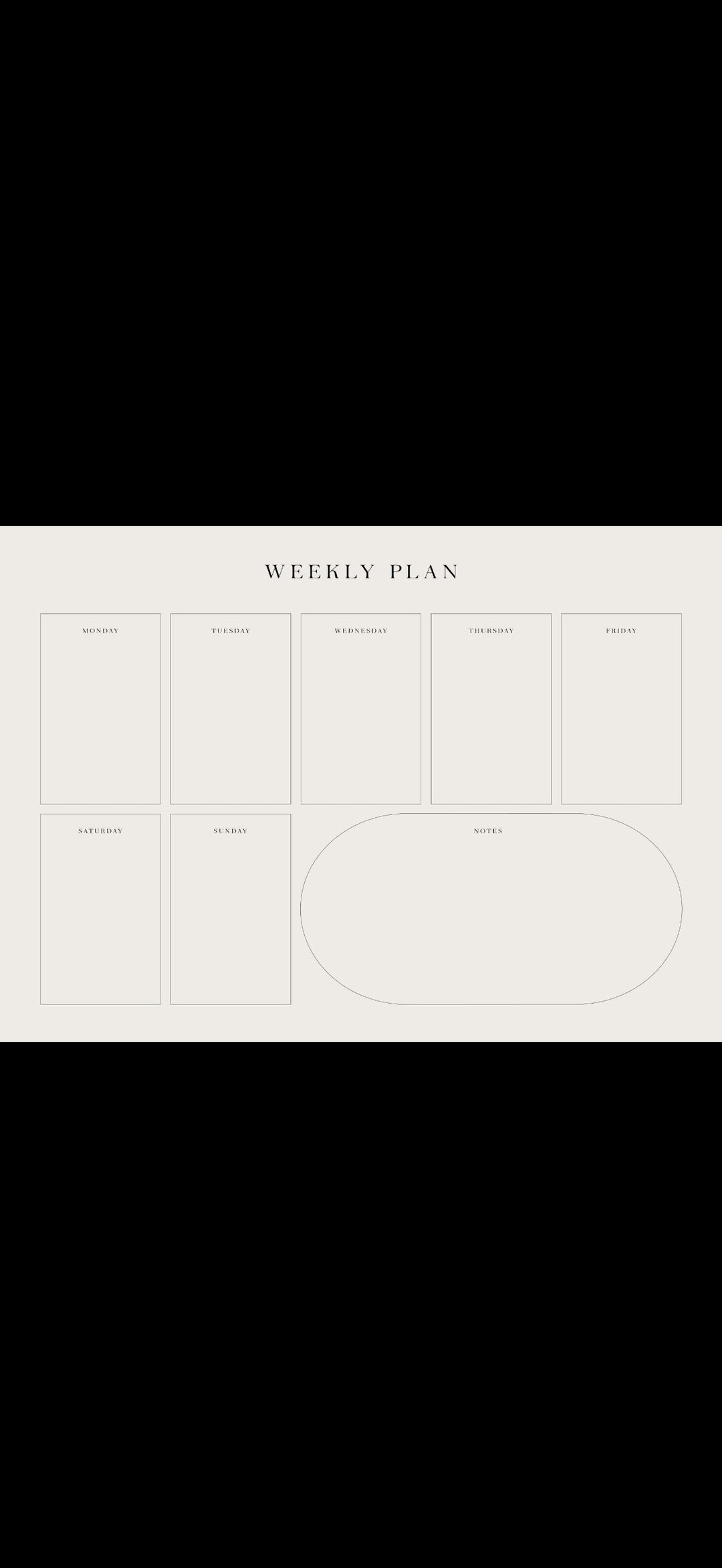 Morning Intention Weekly Printable | Weekly Focus & Intentions | Calm ...
