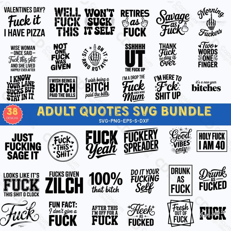 Rude Adult Svg - Etsy