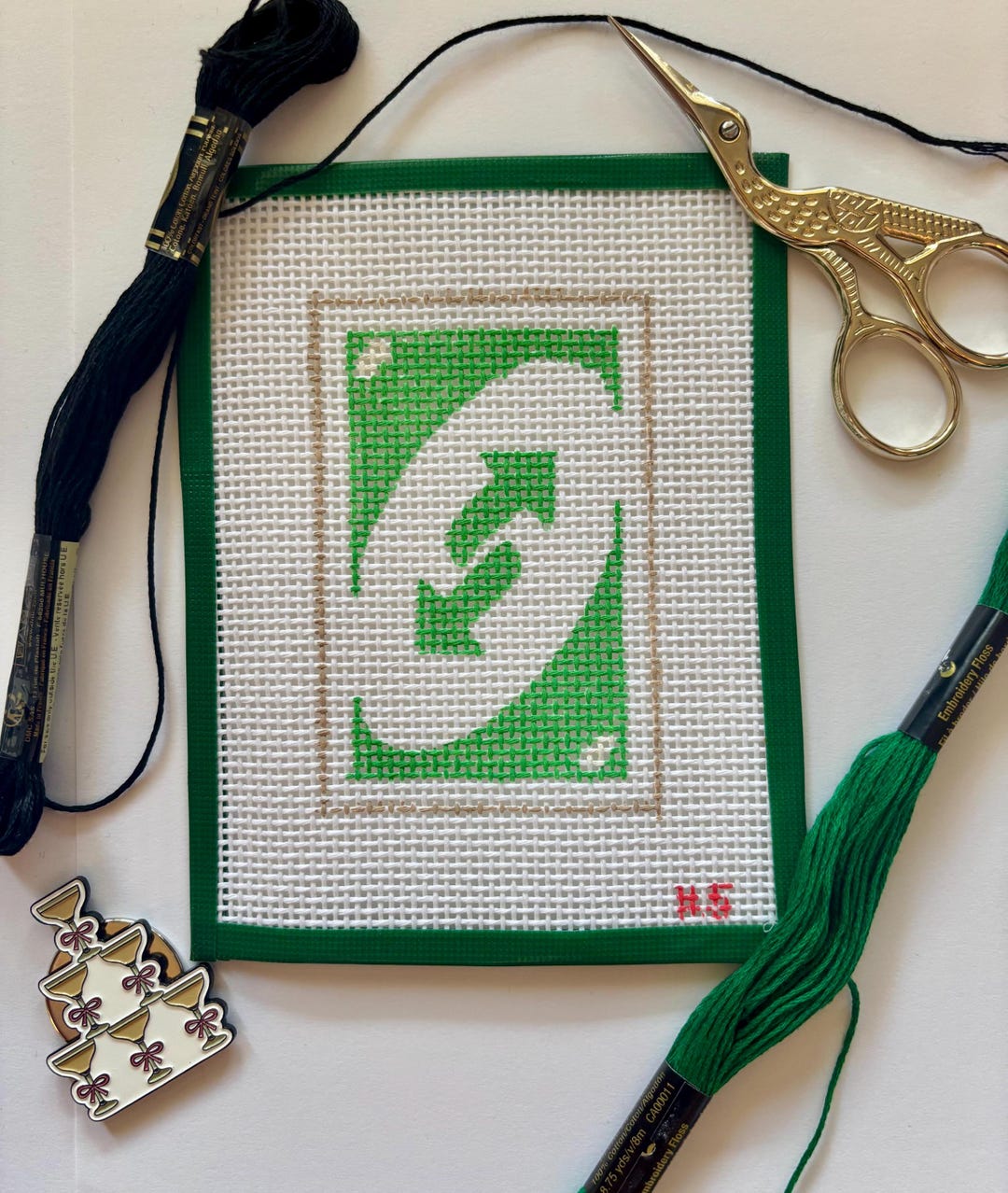 Uno Reverse Card Hand Painted Needlepoint Canvas - Etsy