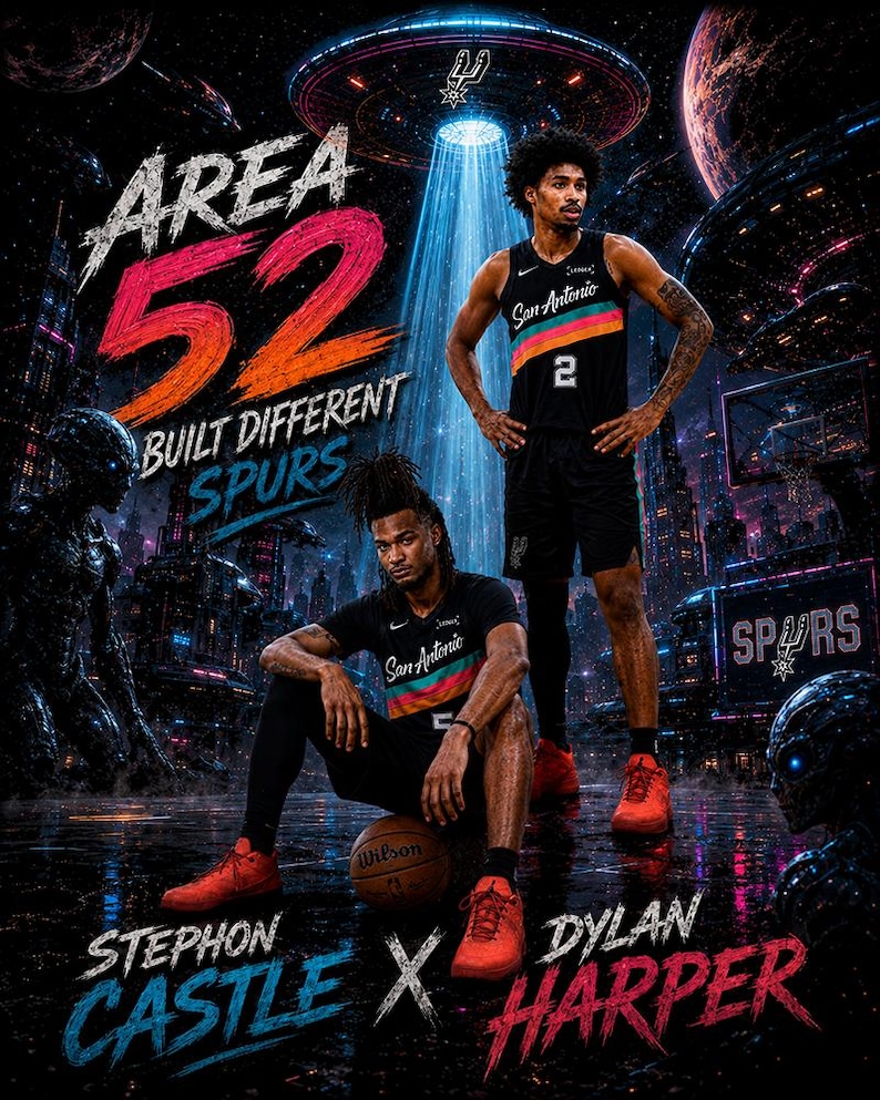 SAS - Stephon Castle & Dylan Harper PNG Datei (Digitaler Download ...