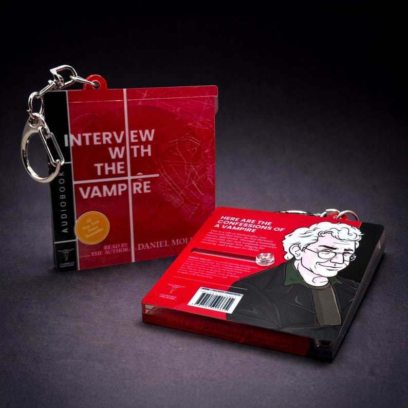 Interview With the Vampire – Acrylic Spinner Keychain - Etsy