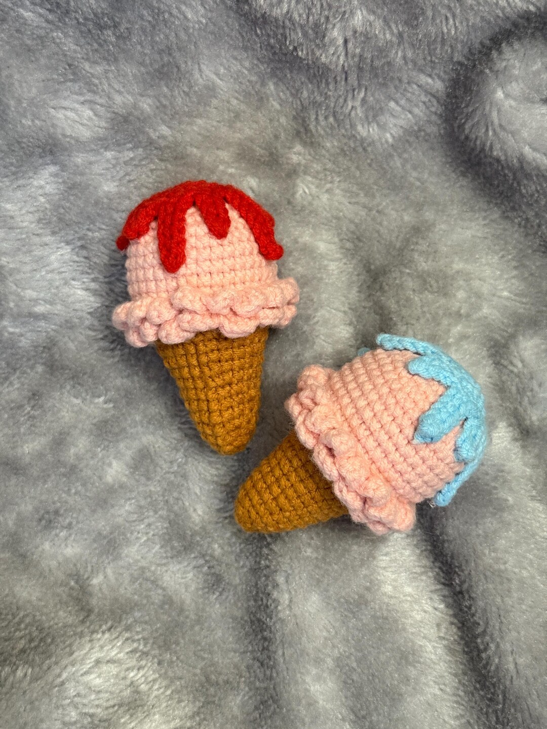 Ice Cream Cone Crochet Pattern - Etsy