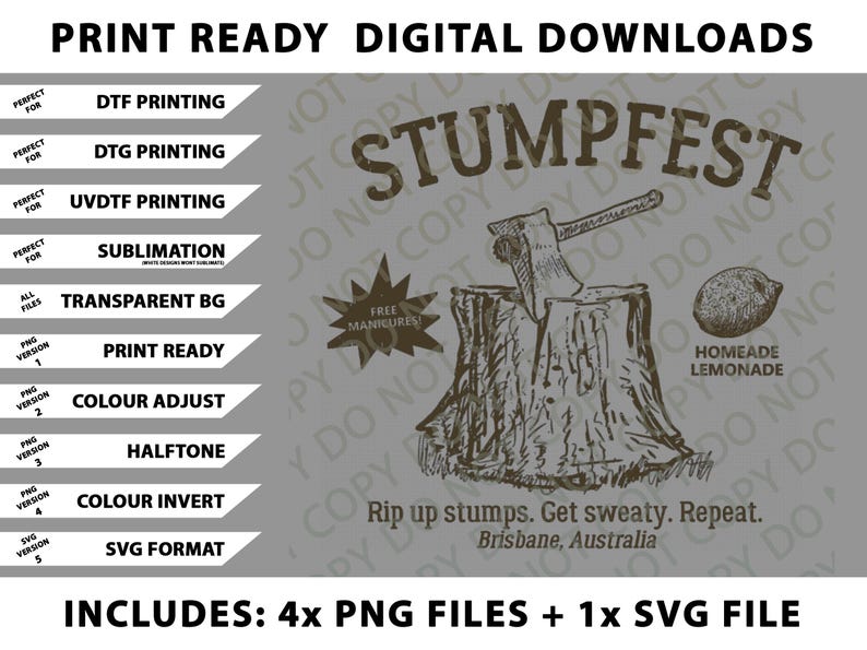 Stumpfest, Funny Stump Fest Png Bundle, SVG Files, Digital Downloads - Etsy