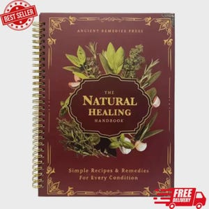 The Natural Healing Handbook Spiral Book - Etsy