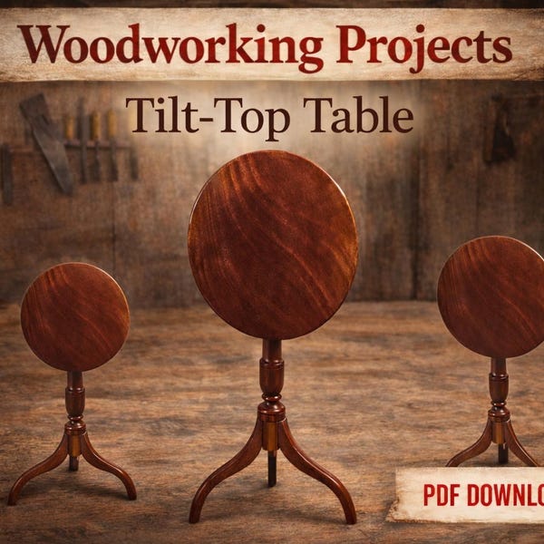 Tilt Top Table - Etsy