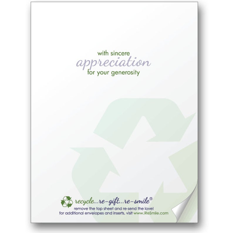 Sincere Appreciation Stickies to Make Your Thank You Cards - Etsy