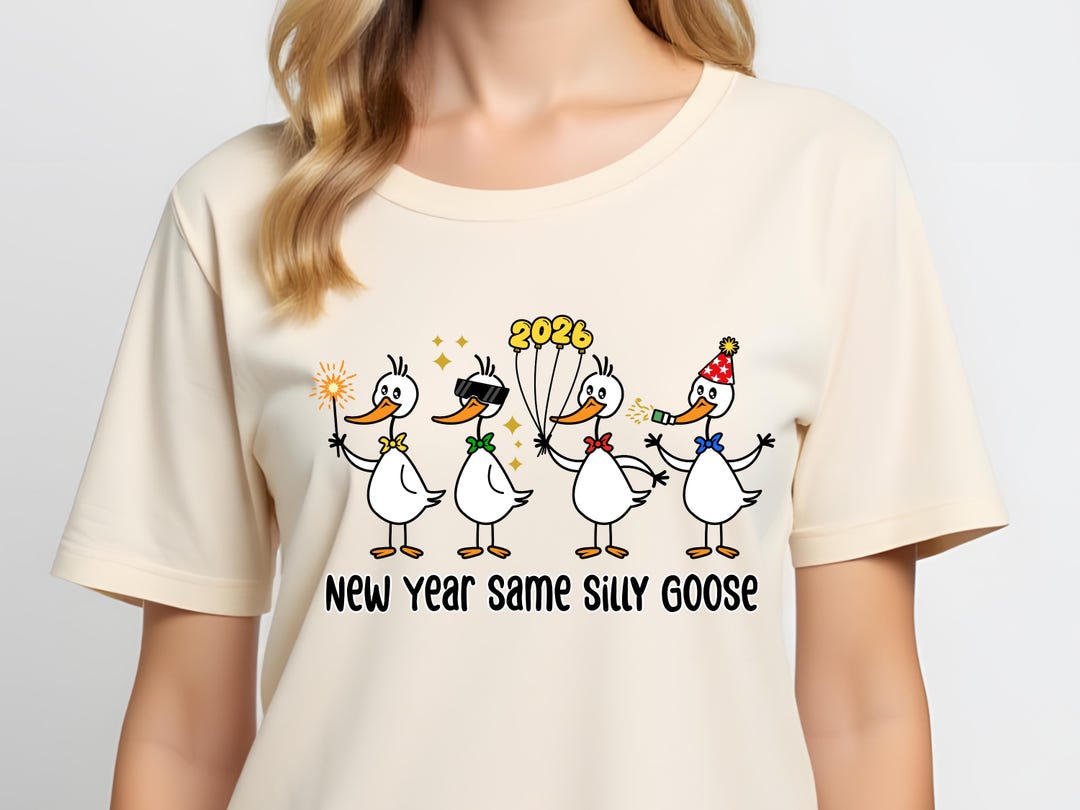 New Year Silly Goose PNG SVG, New Years Eve (digital Download) - Etsy