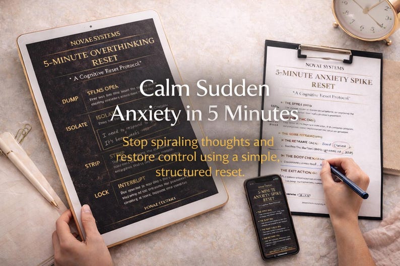 The 10-minute Panic Reset | Calm Anxiety & Overthinking Fast | Instant ...