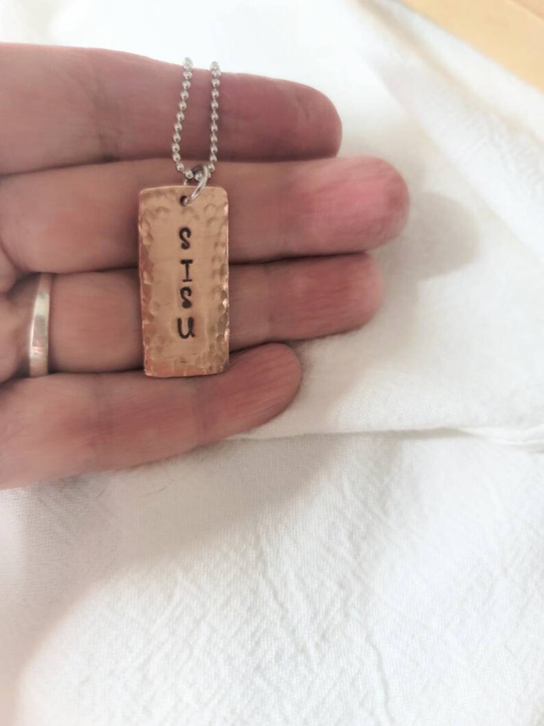 SISU Finnish Heritage Grit Tenacity Perseverance Hand Stamped Necklace ...