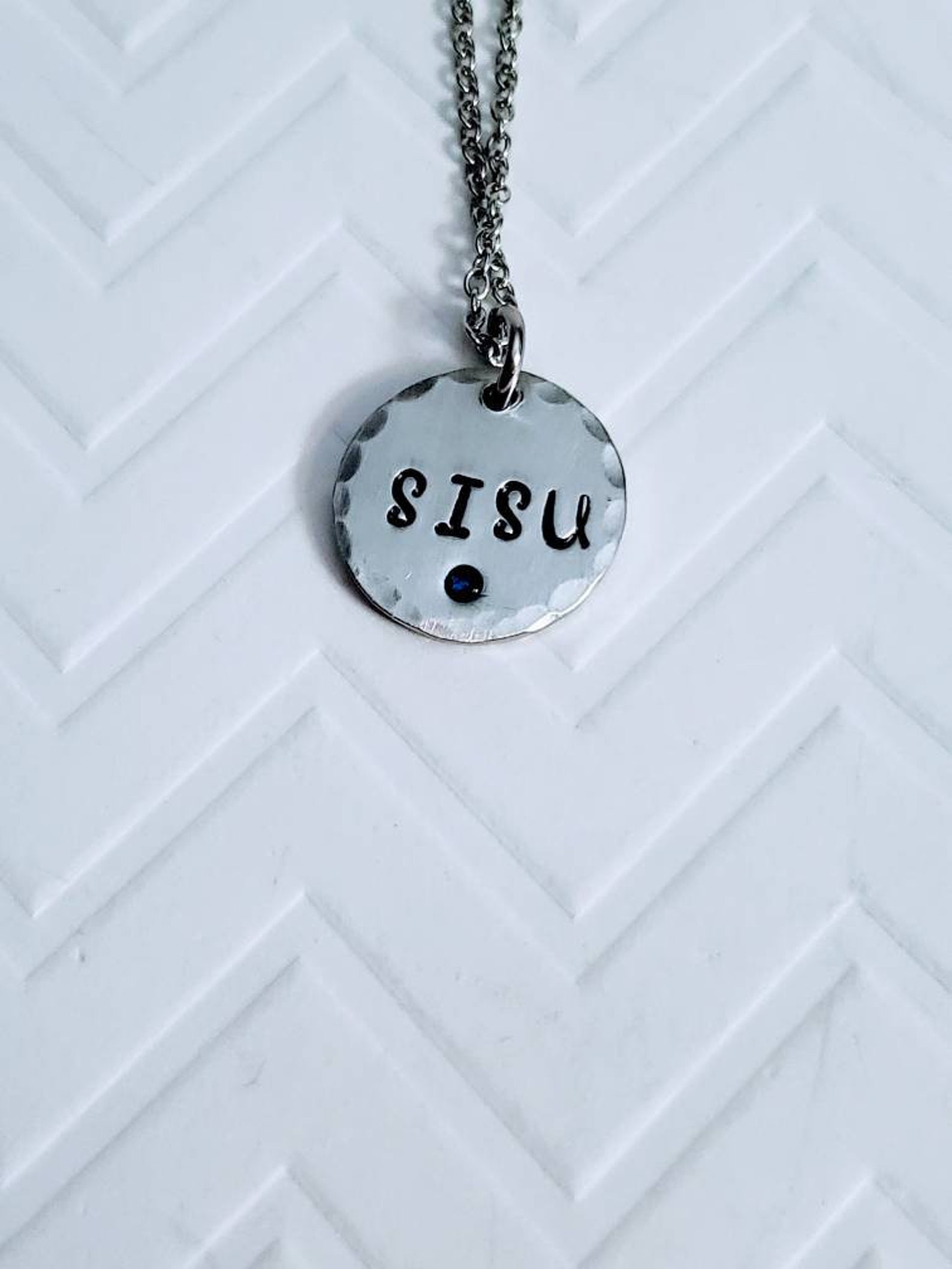 SISU necklace Grit Tenacity Perseverance Finnish jewelry | Etsy