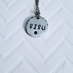 SISU necklace Grit Tenacity Perseverance Finnish jewelry | Etsy