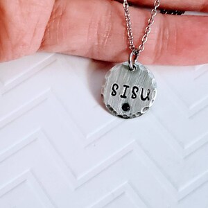 SISU necklace Grit Tenacity Perseverance Finnish jewelry | Etsy