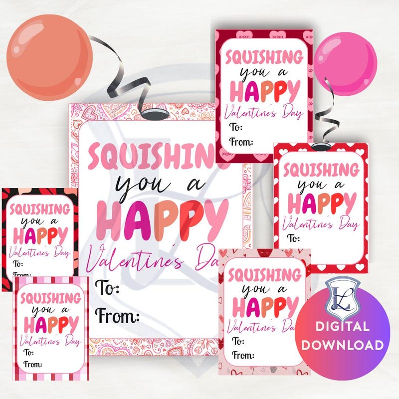 Valentine Squishies - Etsy