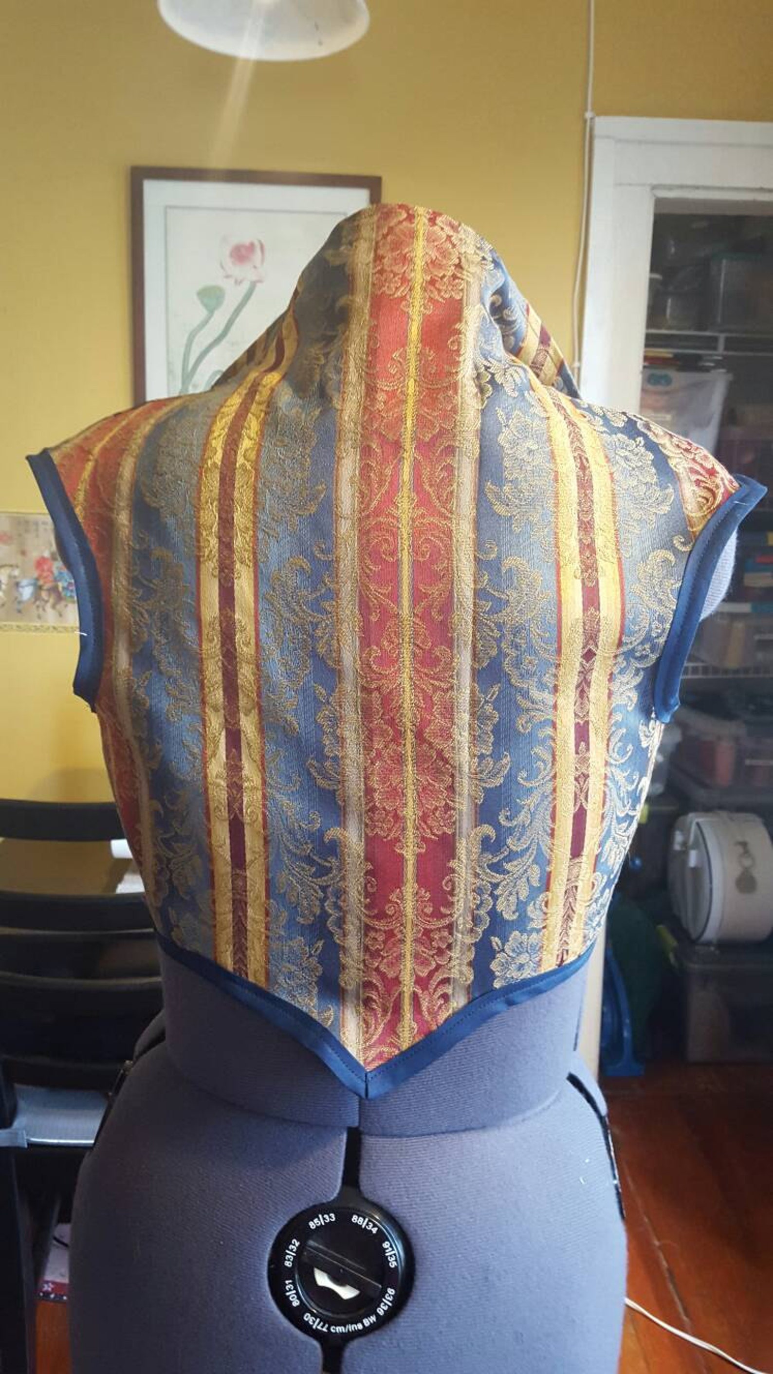 Collared Overbust Cropped Bodice Made to Order - Etsy