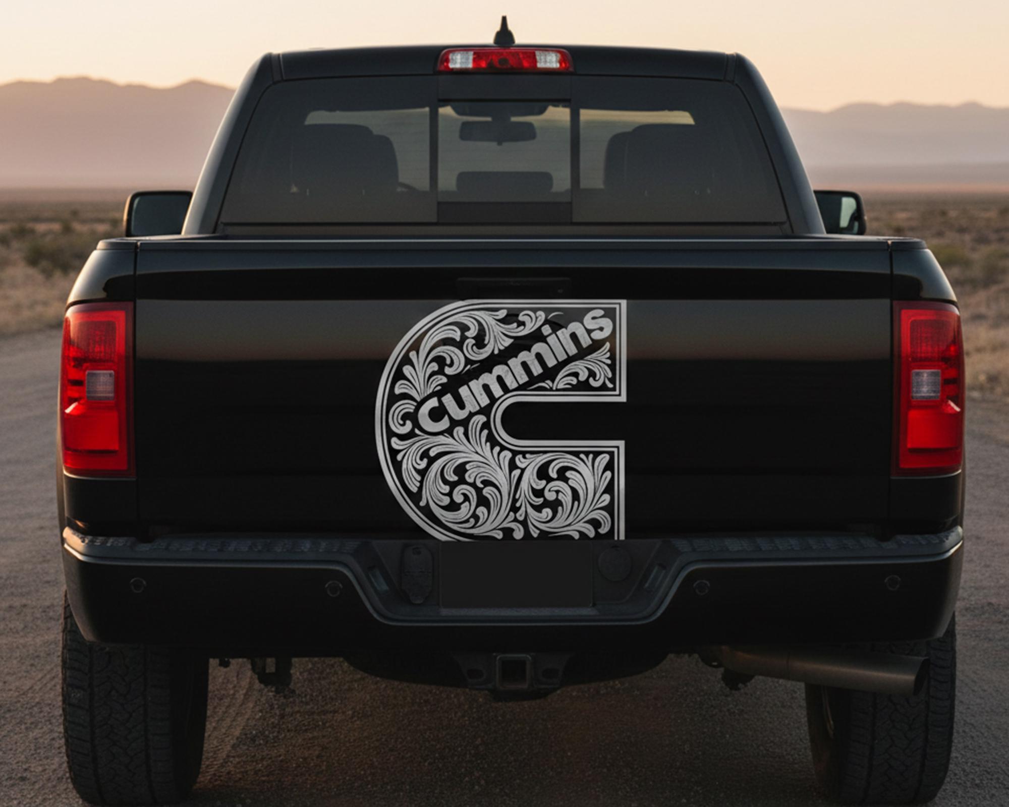Cummins Engine Logo | SVG PNG Decal (digital Download) - Etsy