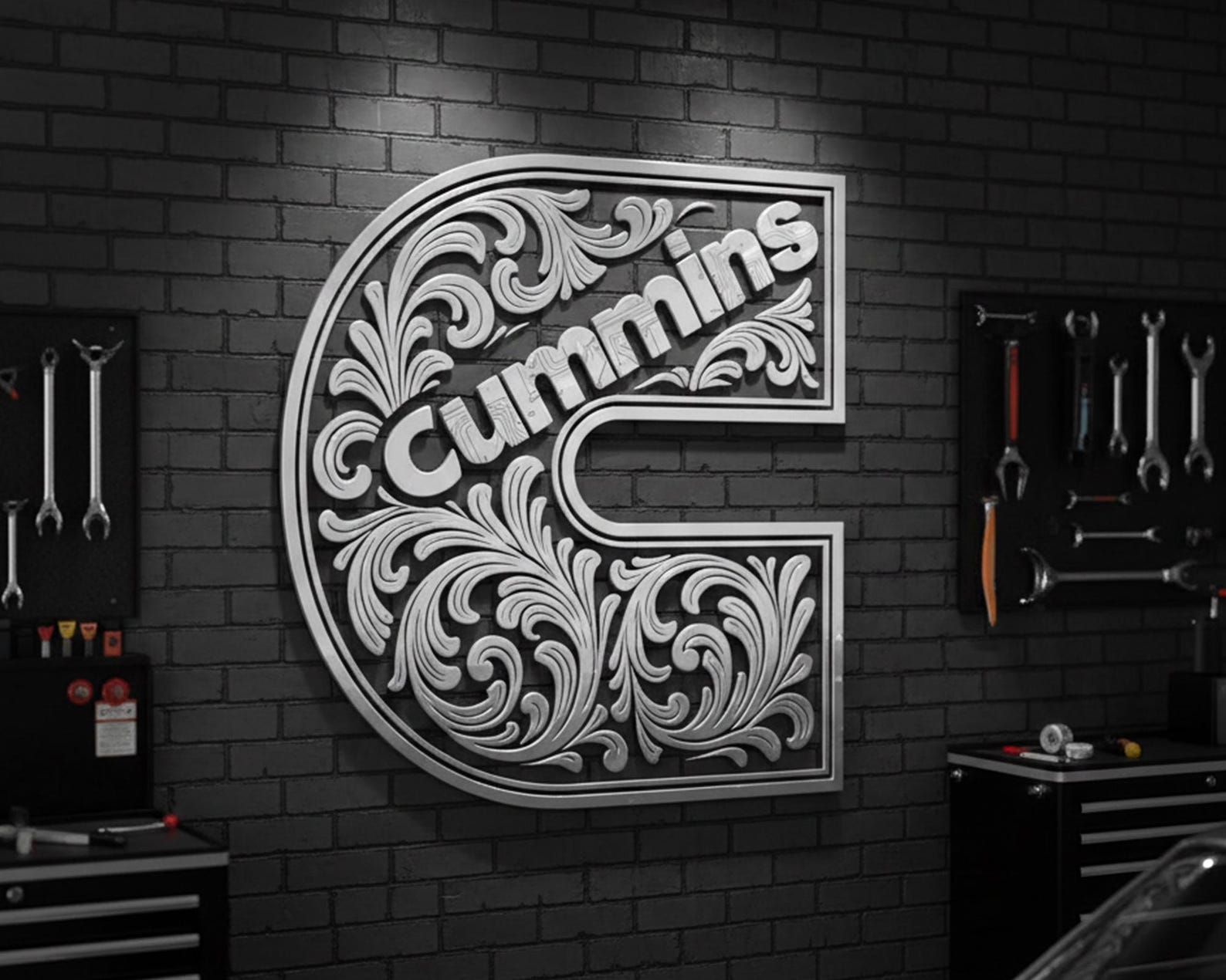 Cummins Engine Logo | SVG PNG Decal (digital Download) - Etsy