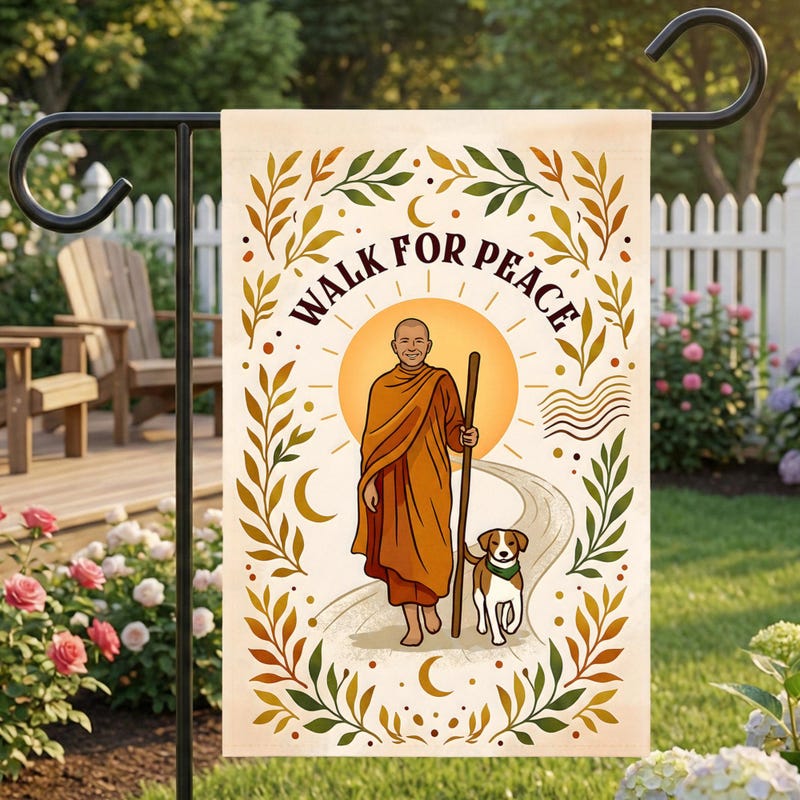 Walk for Peace Flag - Etsy