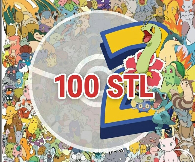POKEMON STL FILES V2 - Etsy UK
