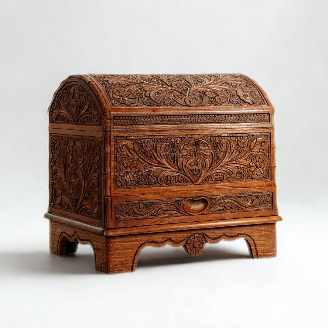 The Handcrafted Wooden Work Box - Etsy
