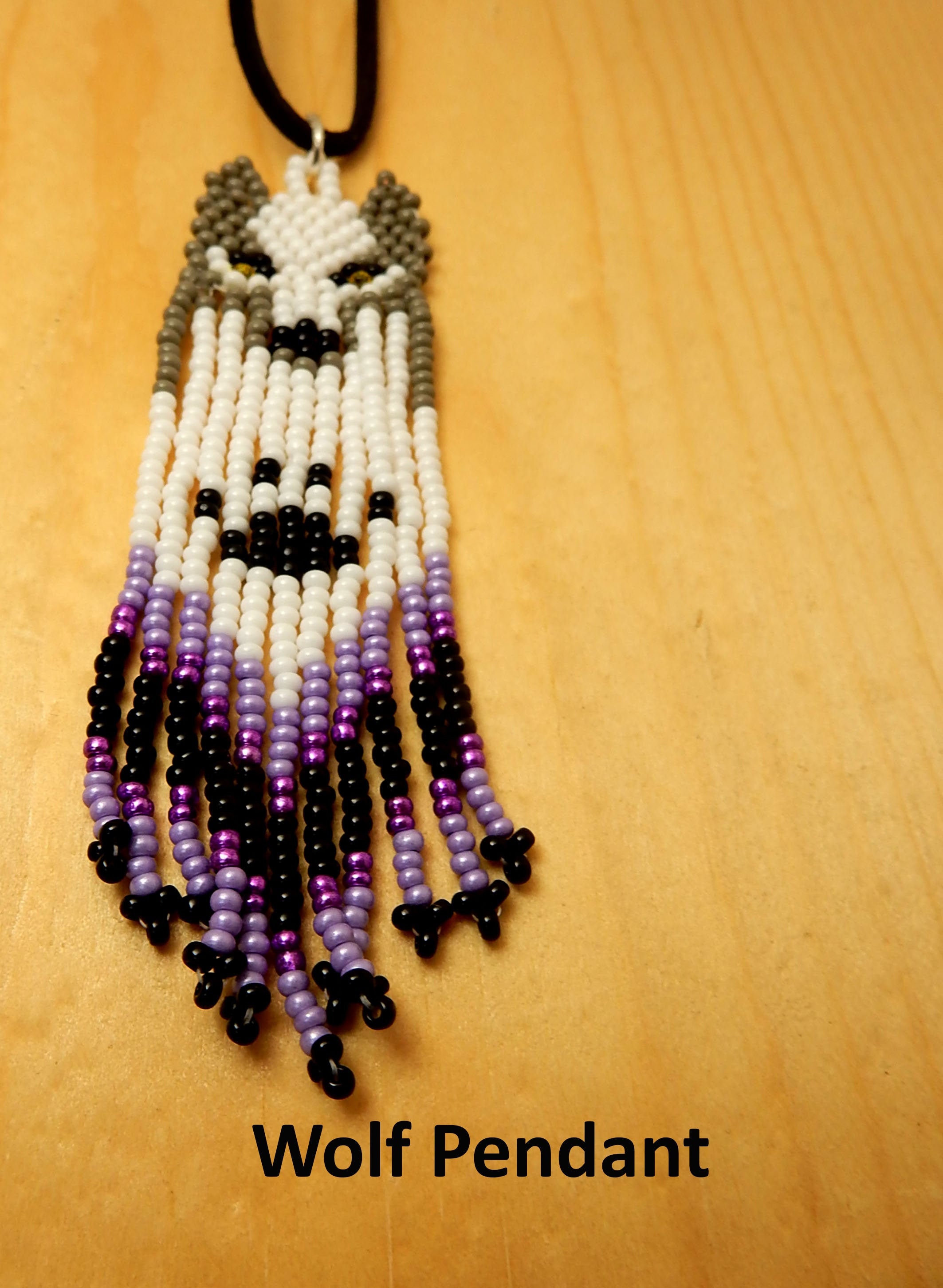Pony Bead Pattern Wolf